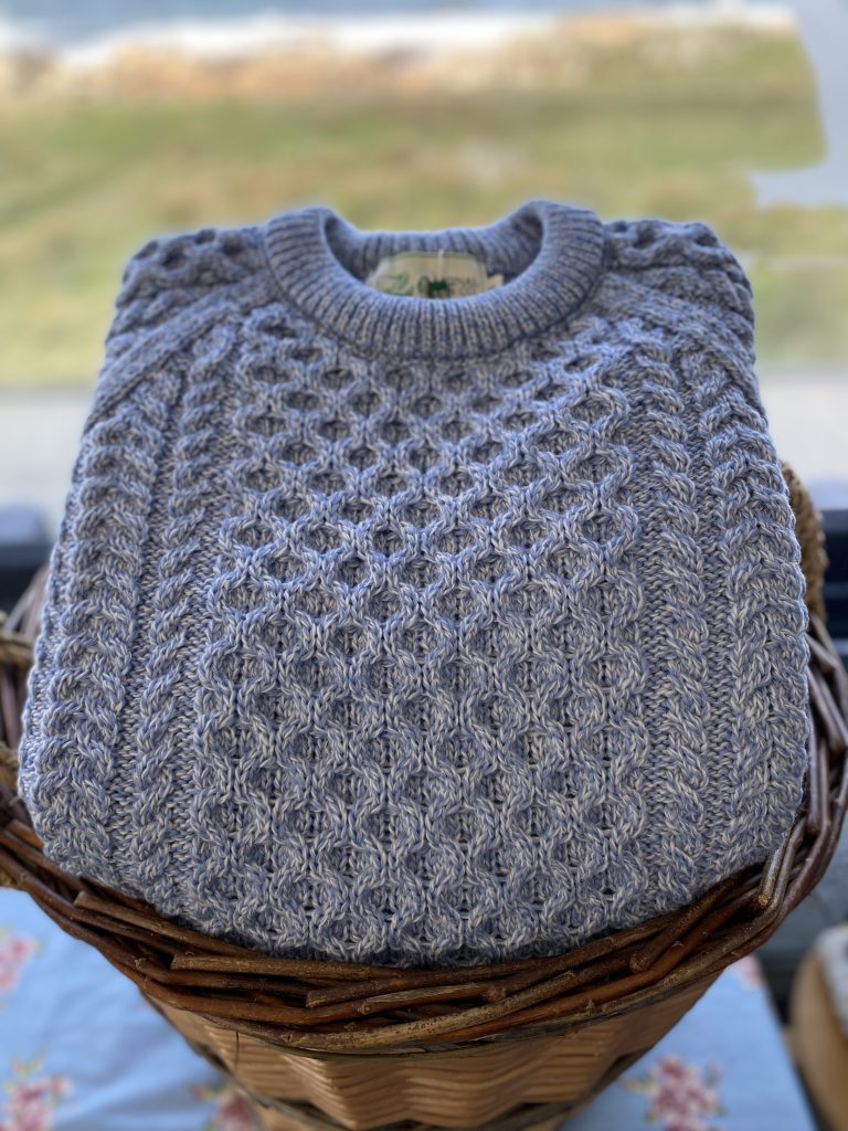 Traditional Aran Sweater - Fanad Lighthouse