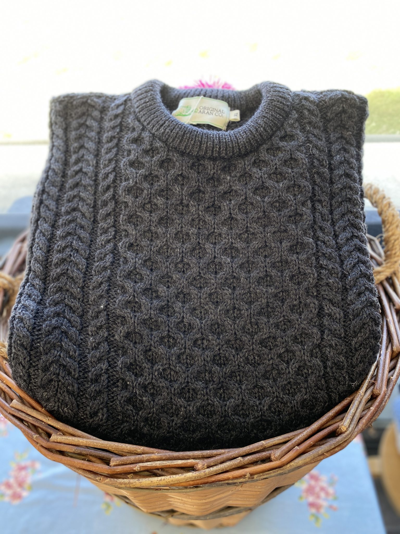 Traditional Aran Sweater - Fanad Lighthouse